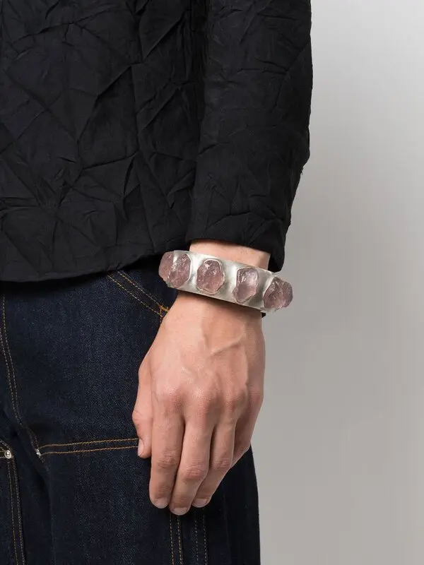 PARTS OF FOUR Crescent Leather Bracelet