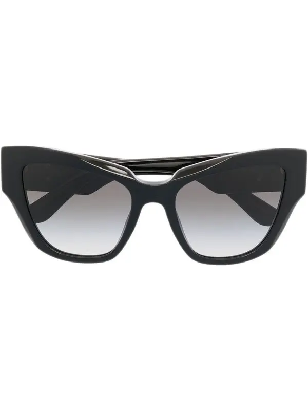 Dolce & Gabbana Butterfly-frame Sunglasses - Black