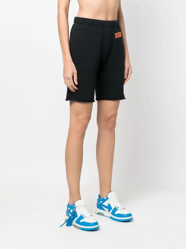Heron Preston Logo-patch Knee-length Shorts