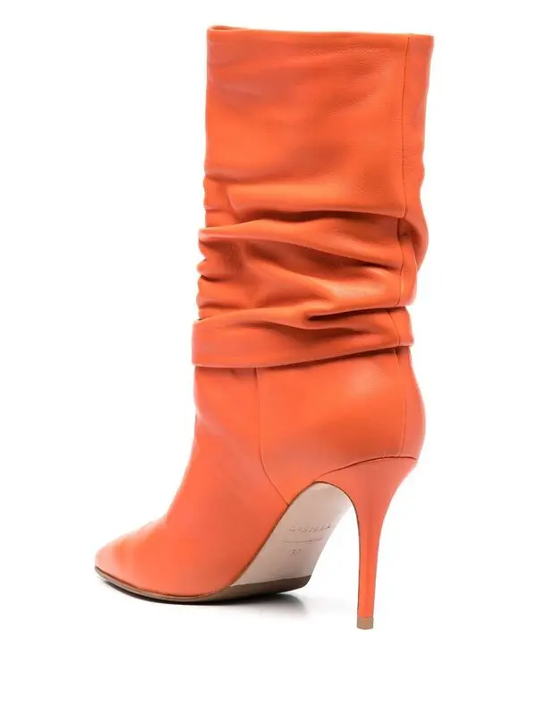 LE SILLA Eva 95mm Ruched Ankle Boots