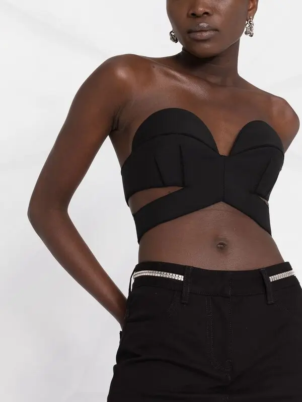 Givenchy Cut-out Bustier Top