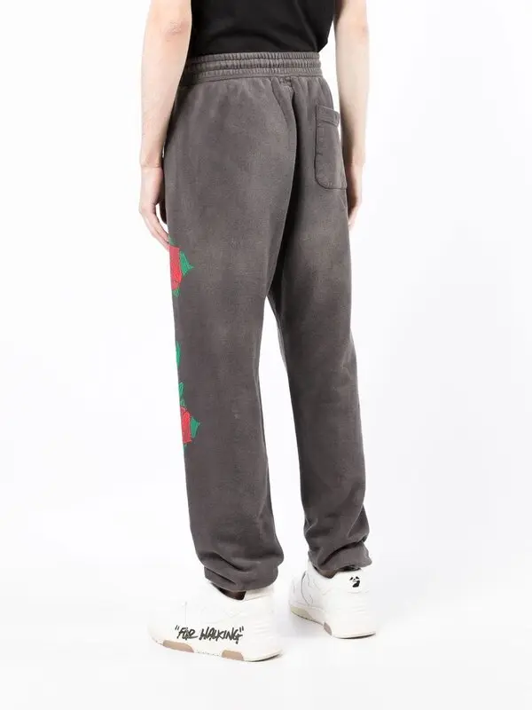 SAINT MXXXXXX X Vlone Logo-print Joggers