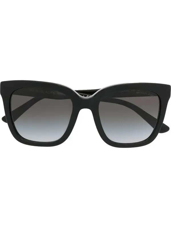 Michael Kors San Marino Square-frame Sunglasses - Black