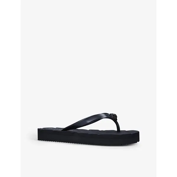 Kurt Geiger Kensington Q Two-post Rubber Flip Flops
