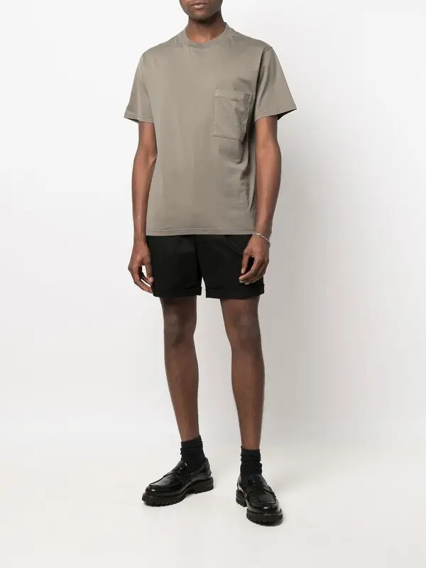 DELL'OGLIO Cotton Short-sleeve T-shirt - Green