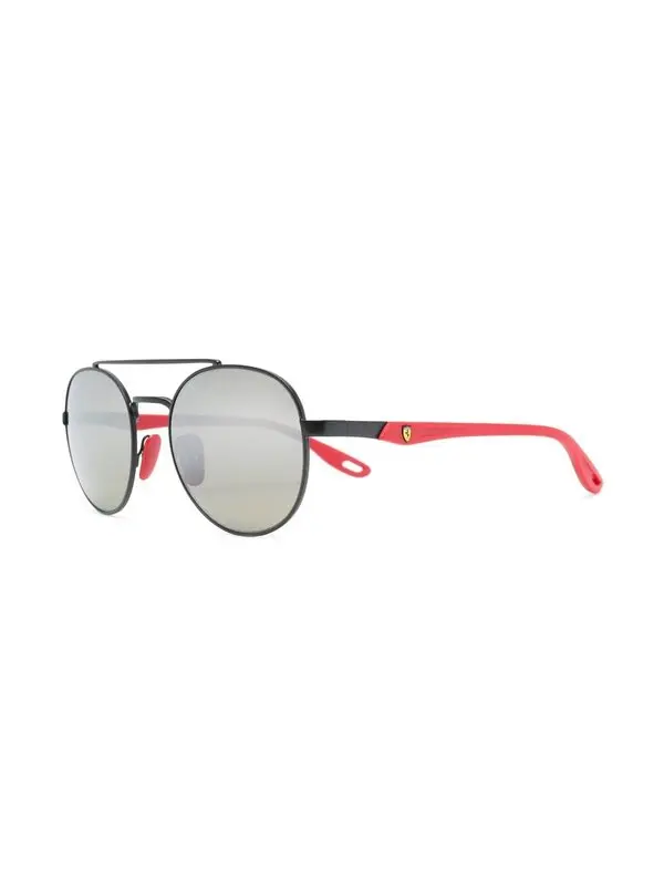 Ray-ban Round-frame Mirrored Sunglasses