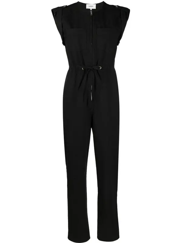 Ba&sh Alia Sleeveless Jumpsuit - Black