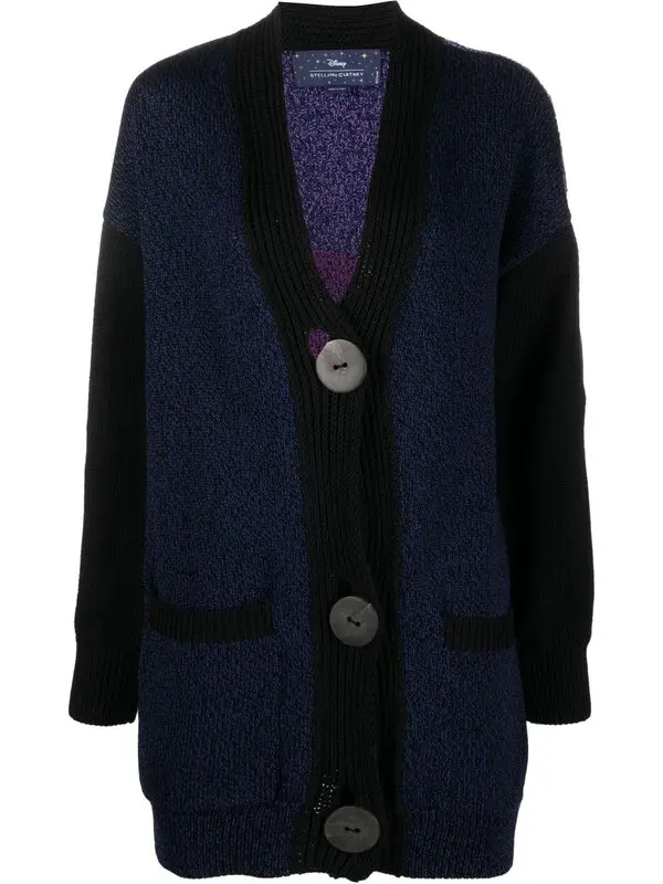 Stella McCartney Chunky Intarsia Cardigan - Green