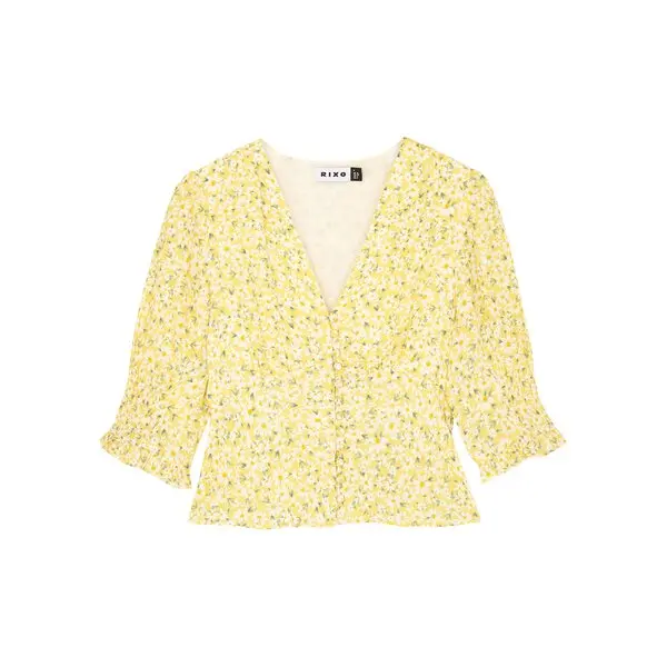 Rixo Payton Floral-print Top