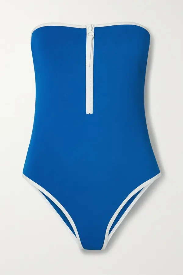 ERES Nautic Crawl Strapless Swimsuit