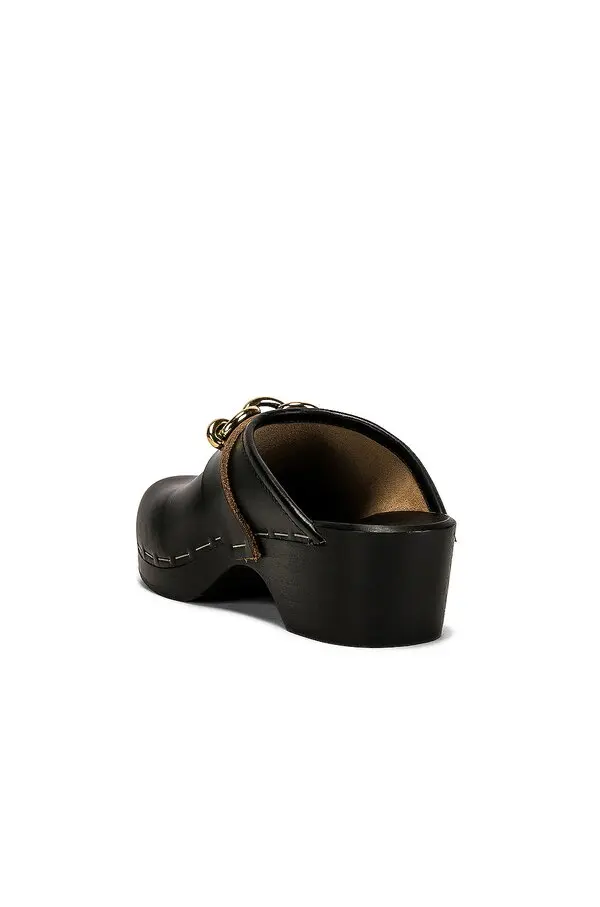 Saint Laurent Le Maillon Clogs