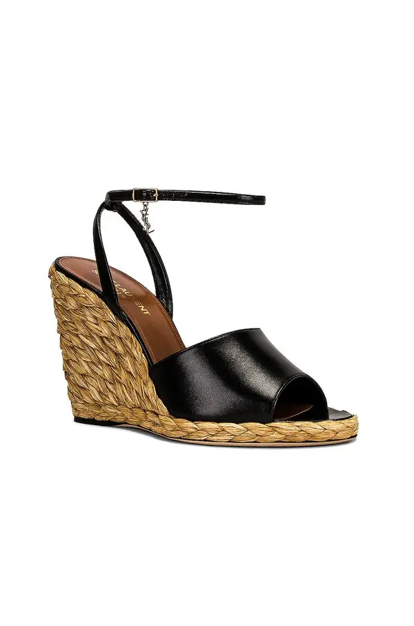 Saint Laurent Paloma Wedge Sandals