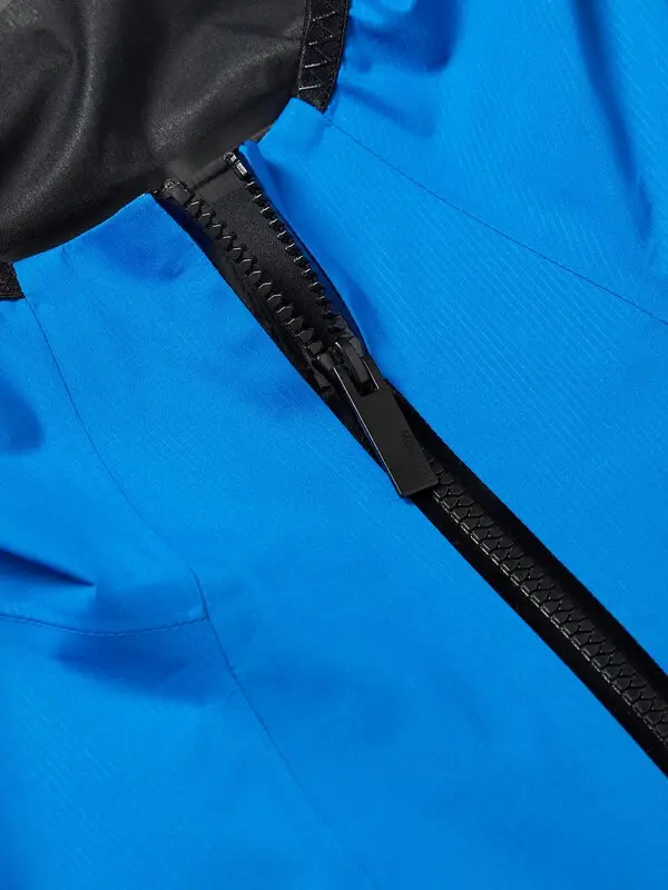 Moncler Sattouf Logo-print Hooded Jacket - Blue