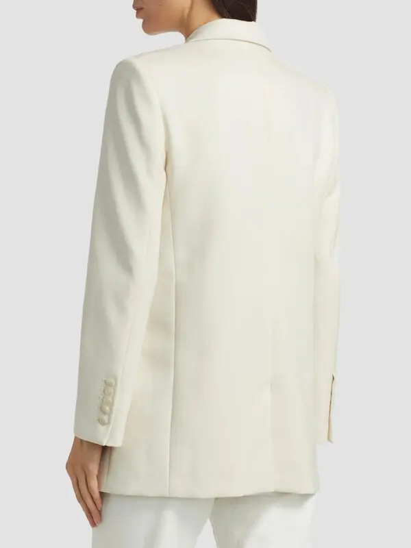 NILI LOTAN Diane Single-button Blazer - Stone
