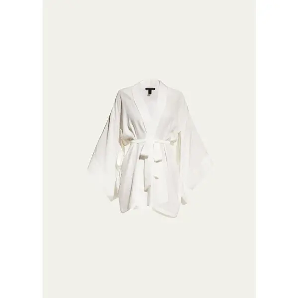 Kiki De Montparnasse Muse Silk Kimono Robe