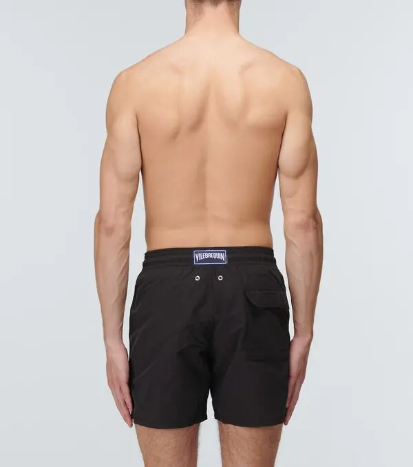 Vilebrequin Moorea Technical Fabric Swim Shorts - Black