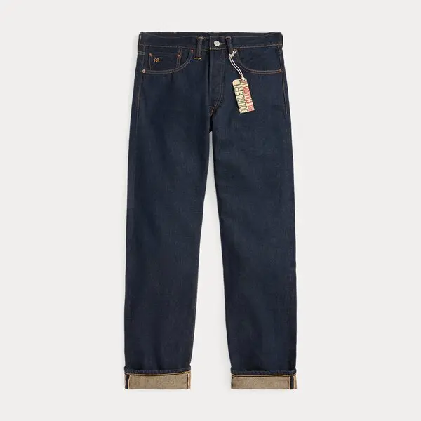 Ralph Lauren Straight Fit Selvedge Jean - Once Washed