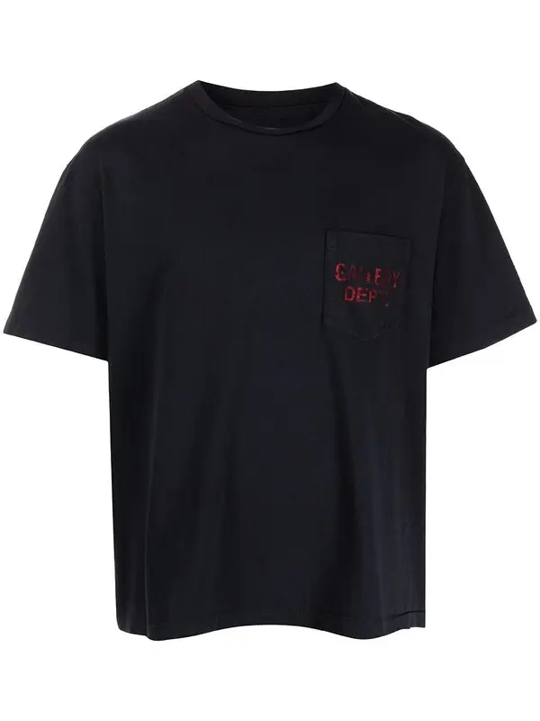 GALLERY DEPT. Logo-print Pocket T-shirt - Black