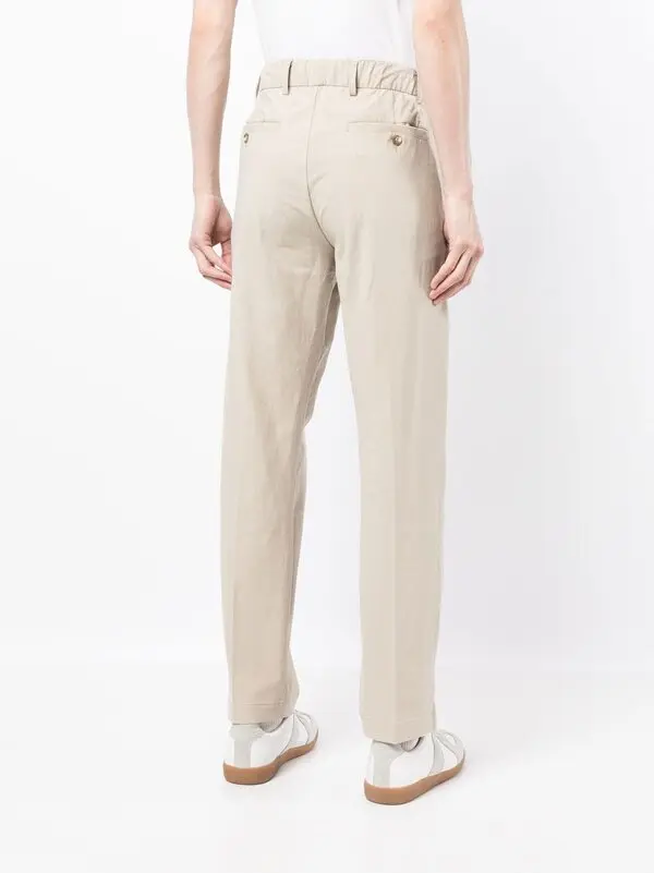 JAMES PERSE High-rise Straight-leg Trousers