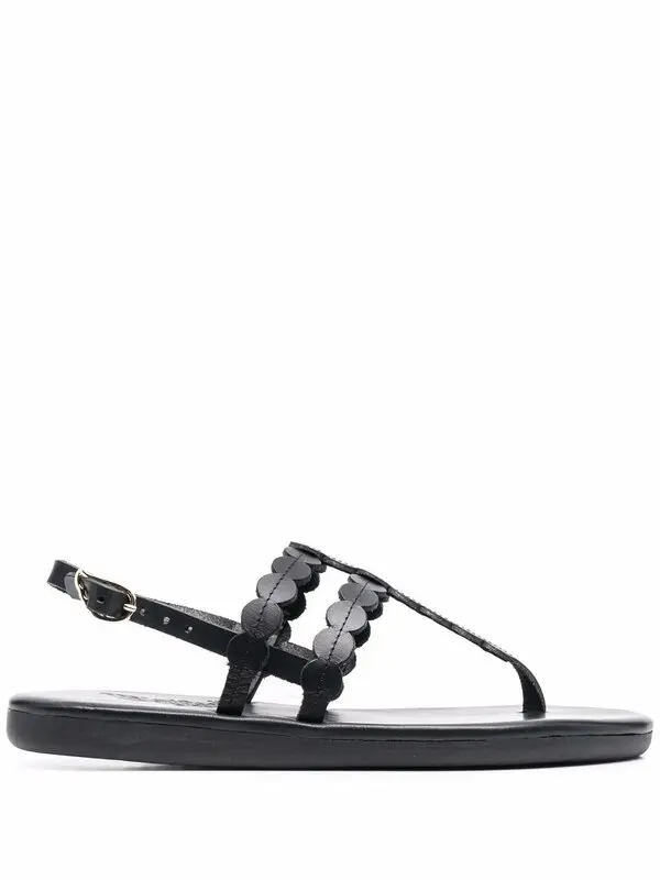 ANCIENT GREEK SANDALS Slingback Strap Sandals - Black