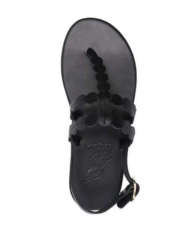 ANCIENT GREEK SANDALS Slingback Strap Sandals - Black
