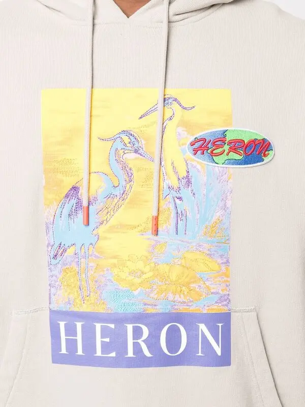 Heron Preston Logo-print Cotton Hoodie
