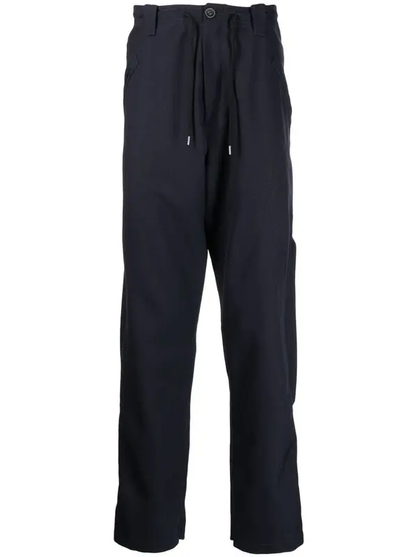 Kiko Kostadinov Wessex Straight-Leg Trousers In Blue - 66% Off