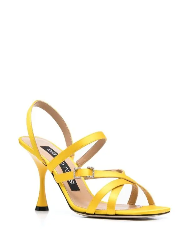 SERGIO ROSSI Strappy Leather Sandals