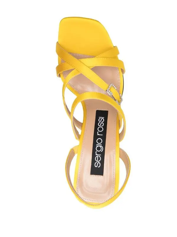 SERGIO ROSSI Strappy Leather Sandals