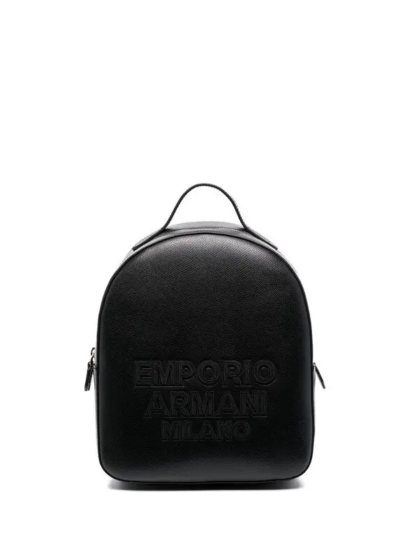 Emporio Armani Embroidered Logo Backpack