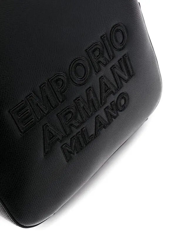 Emporio Armani Embroidered Logo Backpack