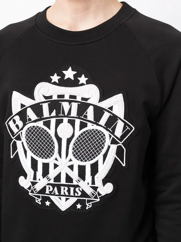 Balmain Logo-embellished Sweatshirt