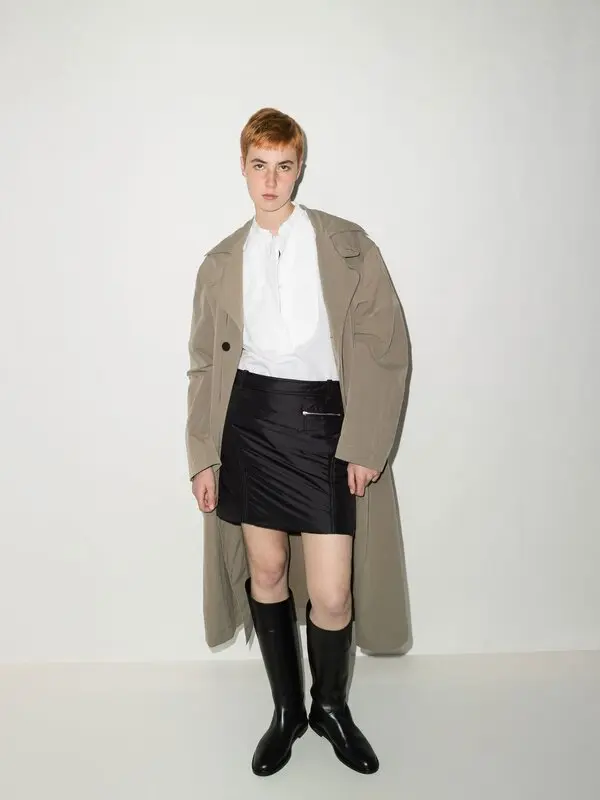 Khaite The Mitsi Padded Miniskirt