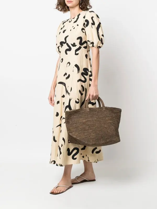 IBELIV Raffia Tote Bag