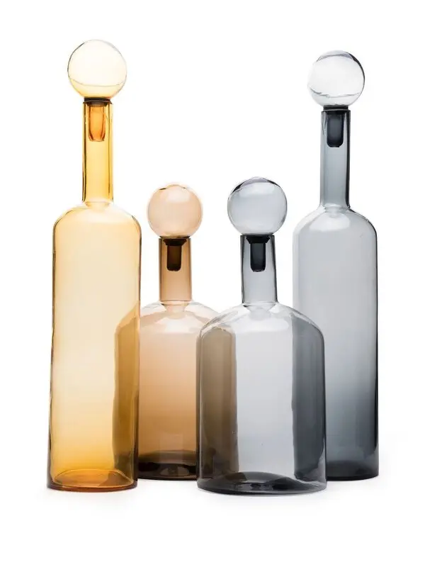 POLSPOTTEN Bubbles And Bottles Decorative Bottles - Blue