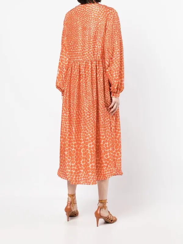 Stella McCartney Floral-print Silk Midi Dress