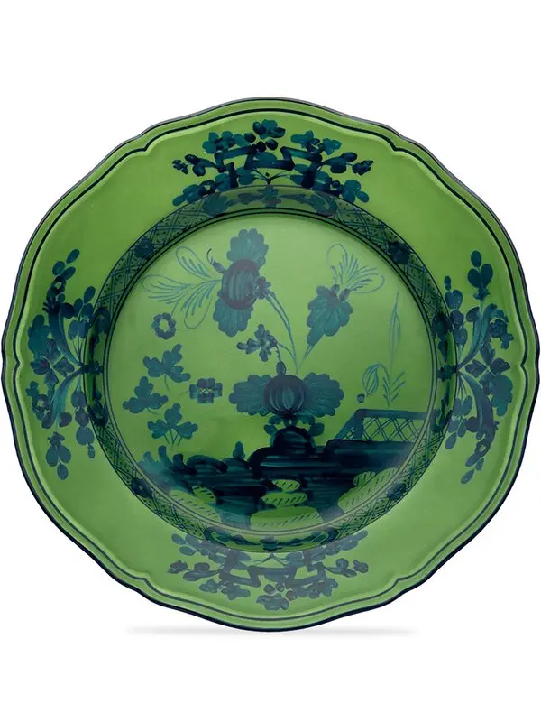 GINORI 1735 Oriente Italiano Dinner Plate - Green