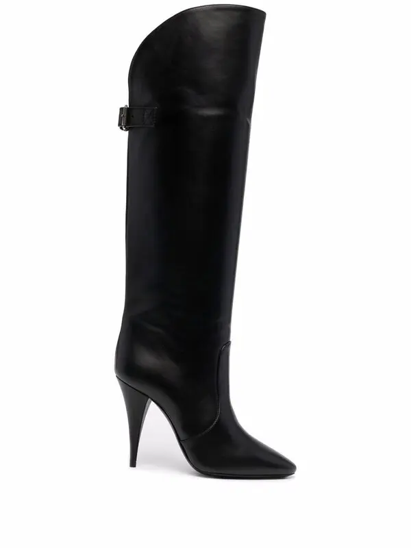 Saint Laurent Harper Knee-high Boots - Black