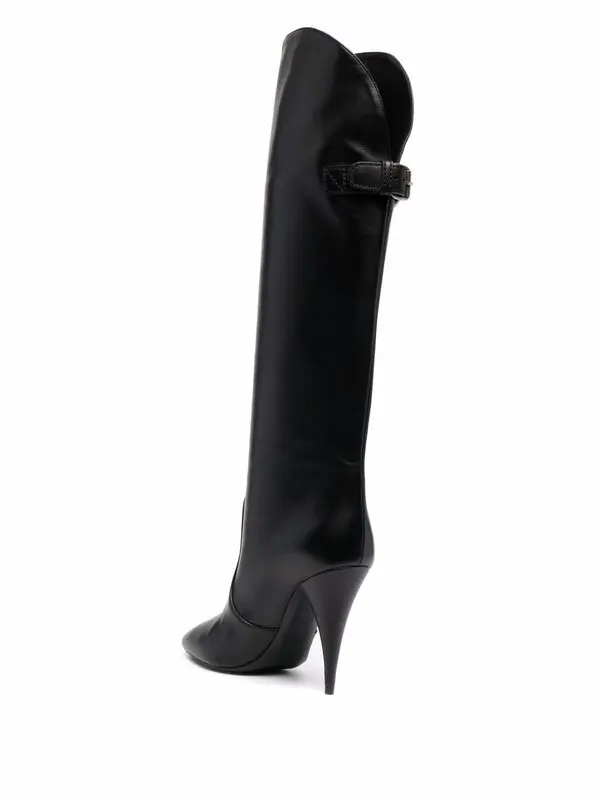 Saint Laurent Harper Knee-high Boots - Black