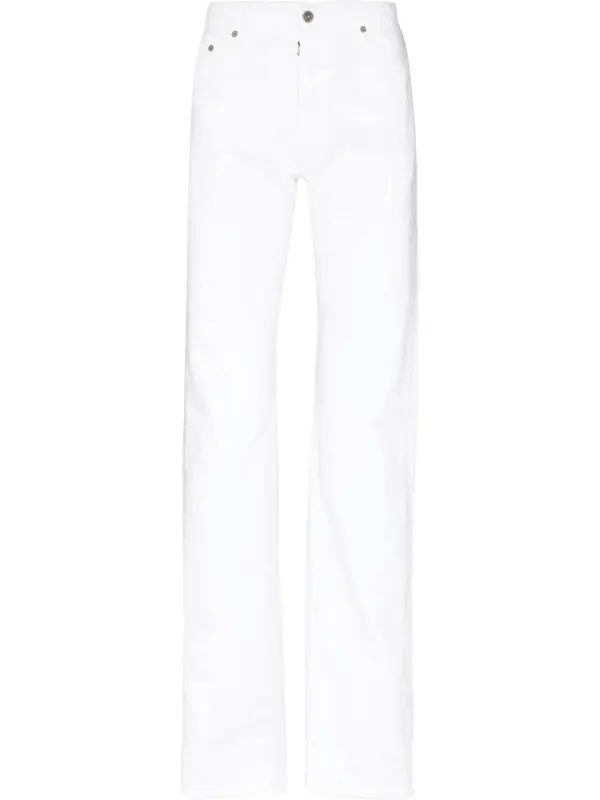 MAISON MARGIELA Straight-leg Jeans - White
