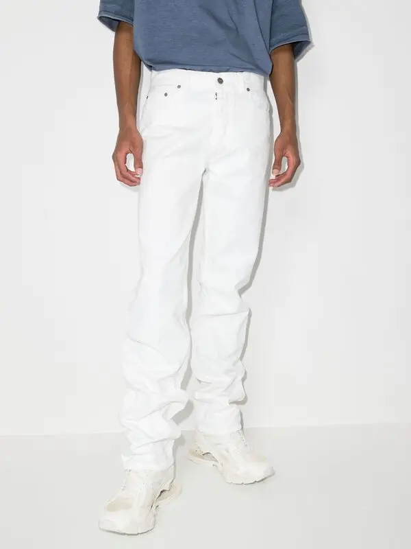 MAISON MARGIELA Straight-leg Jeans - White