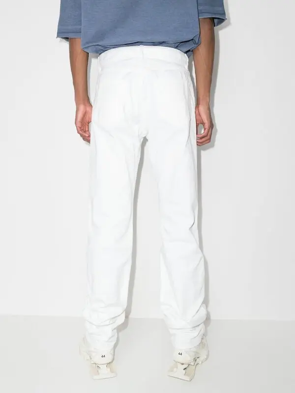 MAISON MARGIELA Straight-leg Jeans - White