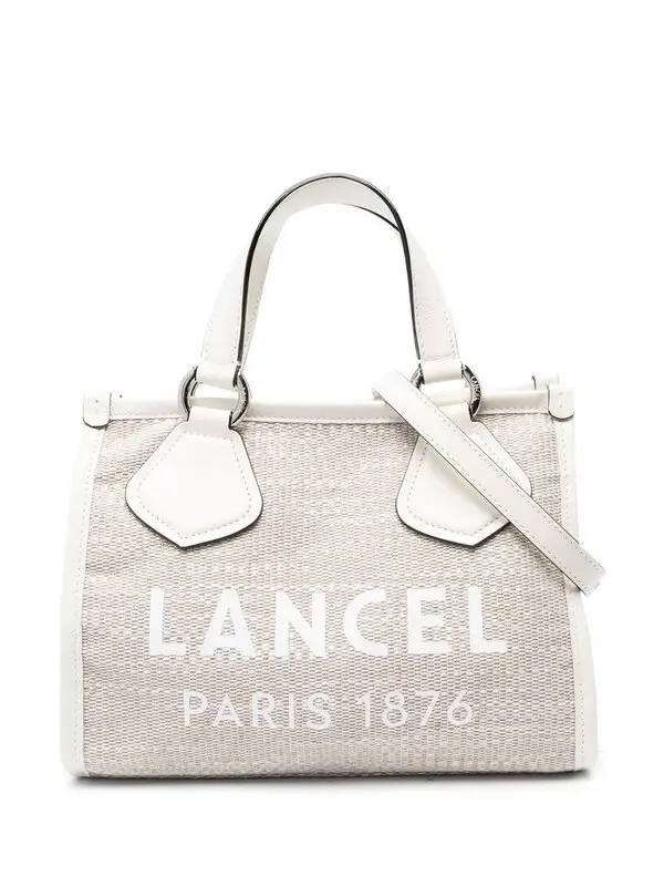 LANCEL Logo-print Tote Bag