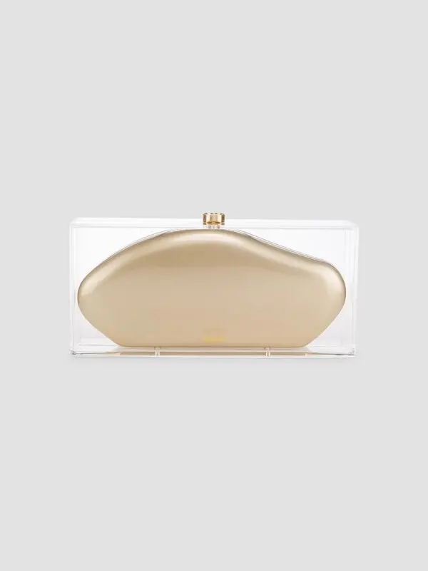 Cult Gaia Annika Clutch - Brass