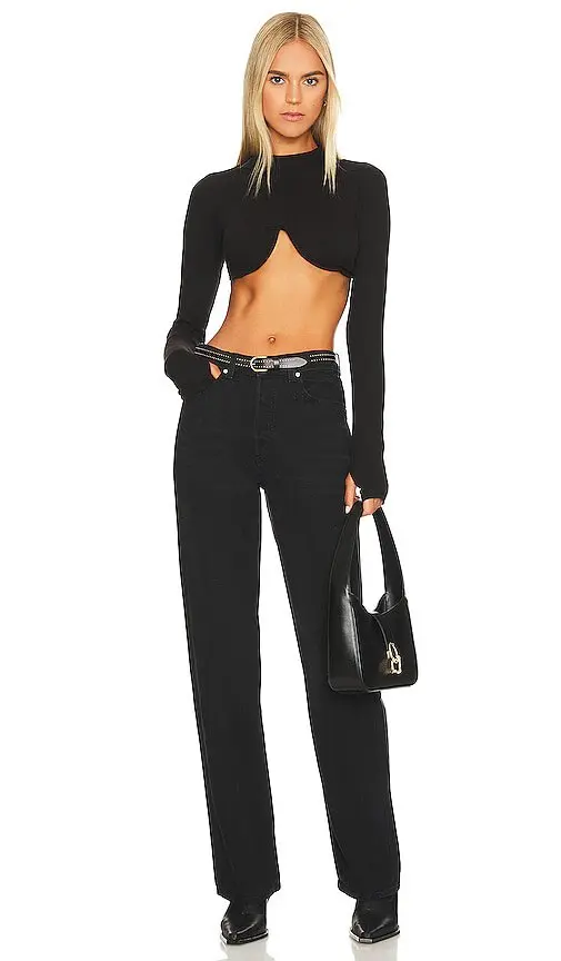 GRLFRND Bella Low Rise Boyfriend Jeans
