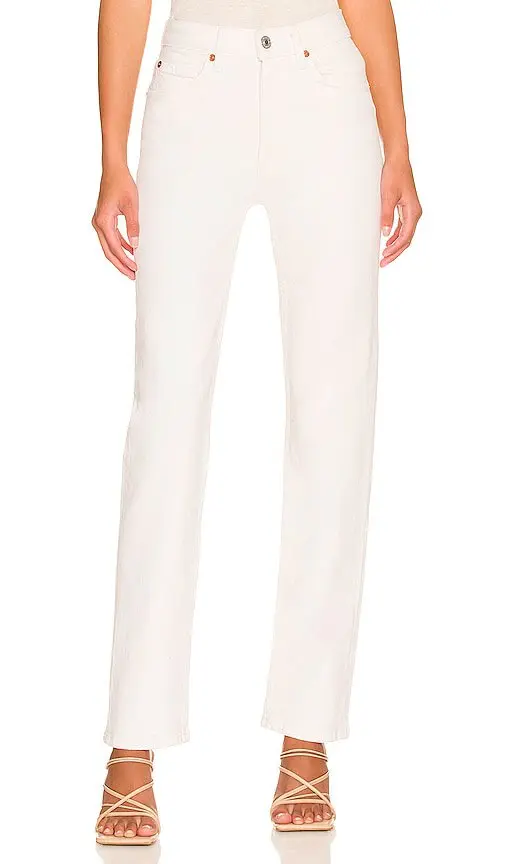 RE/DONE Originals 70's Straight Jeans - Vintage White