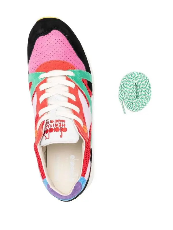 DIADORA Panelled Lace-up Sneakers
