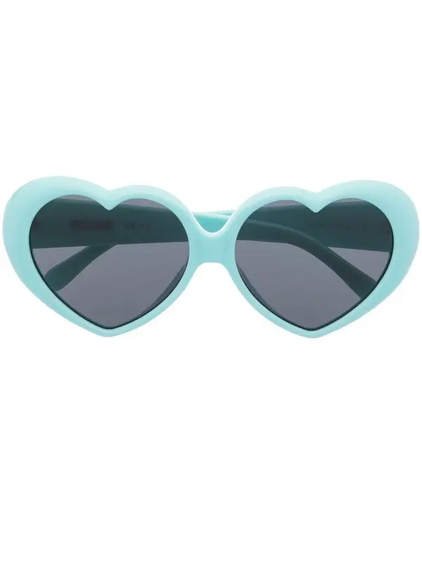 Moschino Heart-shaped Frame Sunglasses