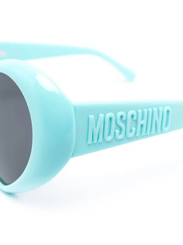 Moschino Heart-shaped Frame Sunglasses