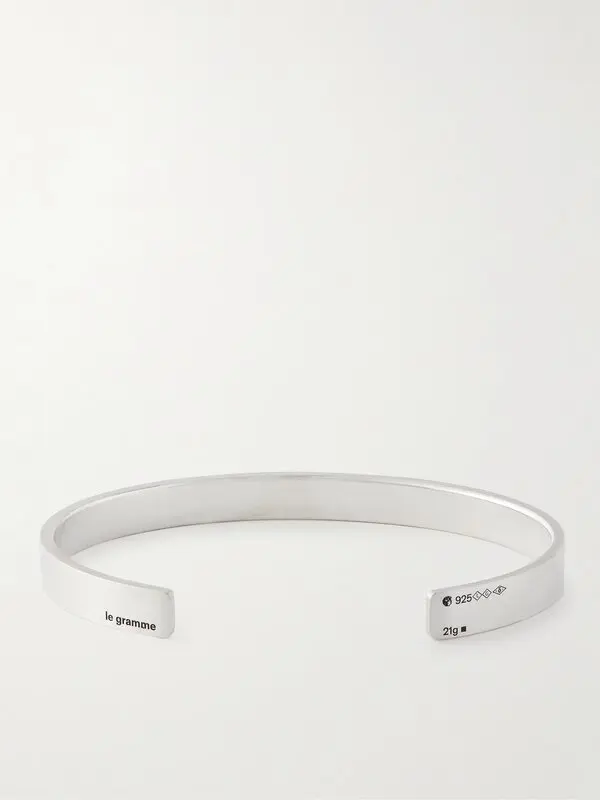 Le Gramme 21g Brushed Sterling Cuff